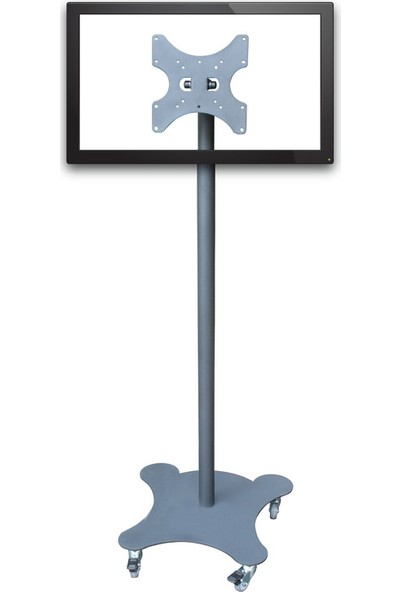 Plusaparat St-2020 22”-32” Lcd Led Tv Tekerlekli Mobil Stand