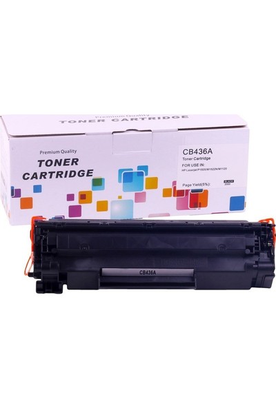 HP CB436A Muadil Toner P1505-M1120-M1522-CRG 713 HP CB436A Muadil Toner P1505-M1120-M1522-CRG 713