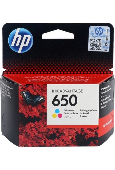 HP CZ102A (NR650) Tri-Color Kartuş (1015-2545-1516-2515-2645
