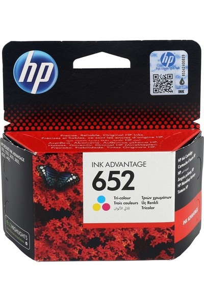 HP F6V24A (NR652) Renkli Kartuş (1115-2135-3635-3835-2136) HP F6V24A (NR652) Renkli Kartuş (1115-2135-3635-3835-2136)