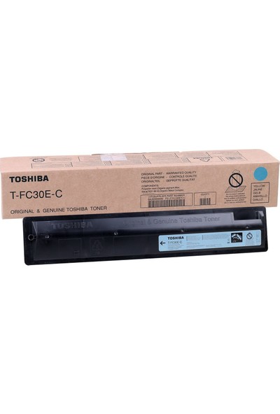 Toshiba T-FC30EC Mavi Toner E-Studio 2050C-2550C-2051C-2551C Toshiba T-FC30EC Mavi Toner E-Studio 2050C-2550C-2051C-2551C