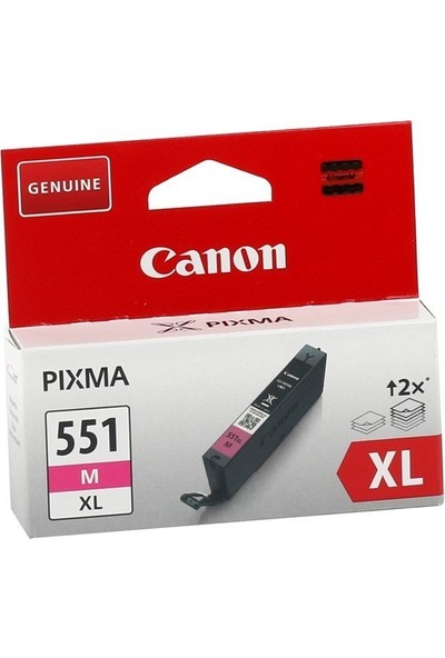 Canon CAN20027 (CLI-551XL) Kırmızı Kartuş (IP7250-MG5450-MG6350)