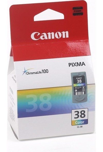 Canon CL-38 Renkli Kartuş IP1800-IP2500-MP140