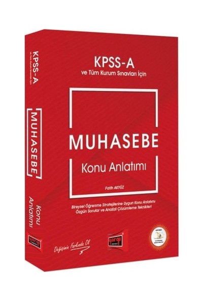 Yargı Yayınevi KPSS A Grubu Muhasebe Konu Anlatımı - Fatih Akyüz Yargı Yayınevi KPSS A Grubu Muhasebe Konu Anlatımı - Fatih Akyüz