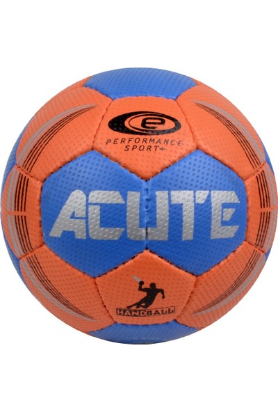 Acute 1 No Turuncu Mavi El Dikişli Hentbol Topu