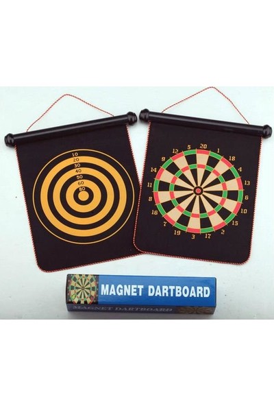Mıknatıslı Dart Rulo Satranç Takımı + 4 Dart Oku Mıknatıslı Dart Rulo Satranç Takımı + 4 Dart Oku