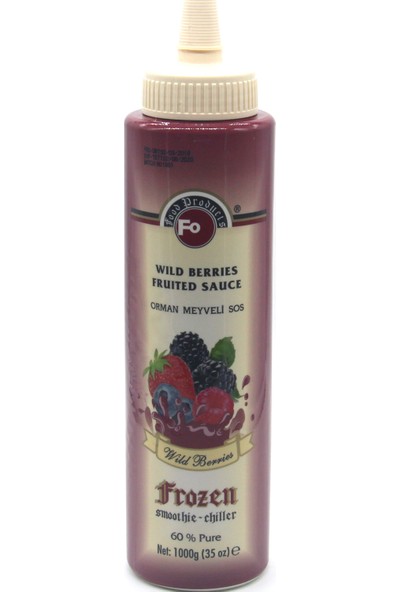 Fo Frozen Orman Meyveli Sos Püre 1 kg