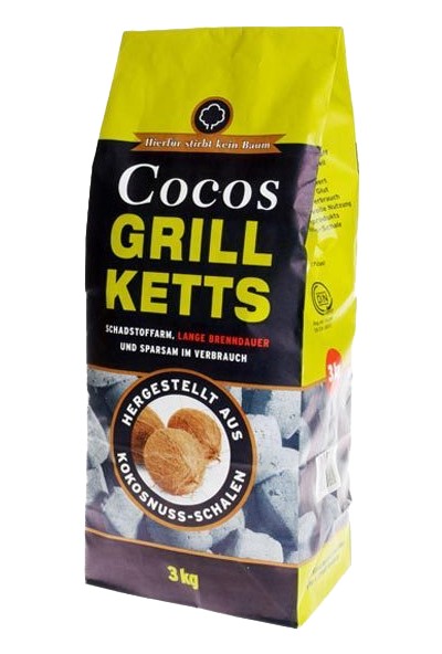 Feuer & Flamme Cocos Briket Mangal Kömürü 3 Kg. Feuer & Flamme Cocos Briket Mangal Kömürü 3 Kg.