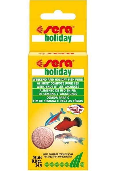 Sera Holiday 1 Tablet (Tatil Yemi) Sera Holiday 1 Tablet (Tatil Yemi)