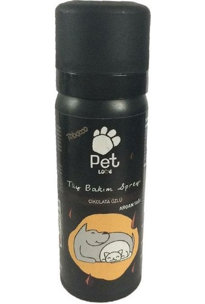 Pet Love Çikolata Tobacco Özlü Kedi Köpek Parfümü 50 Ml