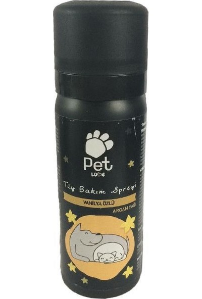 Pet Love Vanilya Özlü Kedi Köpek Parfümü 50 Ml