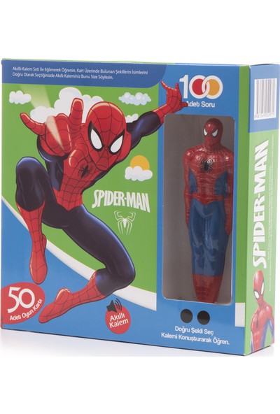 Spiderman Konuşan Akıllı Kalem Seti