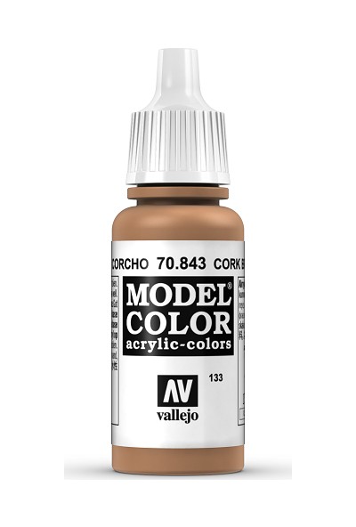 Vallejo Modelcolor 17Ml 133-843 Cork Brown Vallejo Modelcolor 17Ml 133-843 Cork Brown