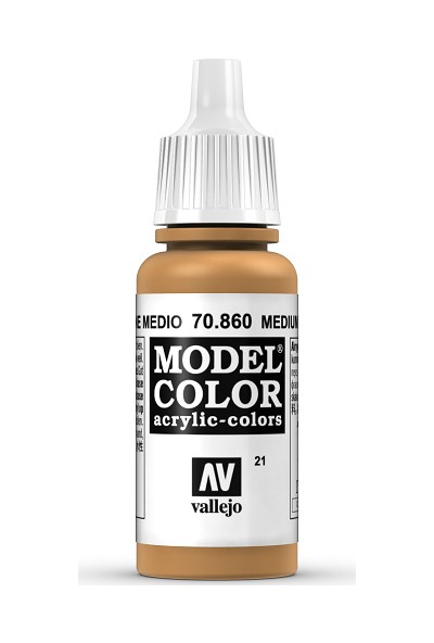 Vallejo Modelcolor 17Ml 021-860 Medıum Fleshtone Vallejo Modelcolor 17Ml 021-860 Medıum Fleshtone