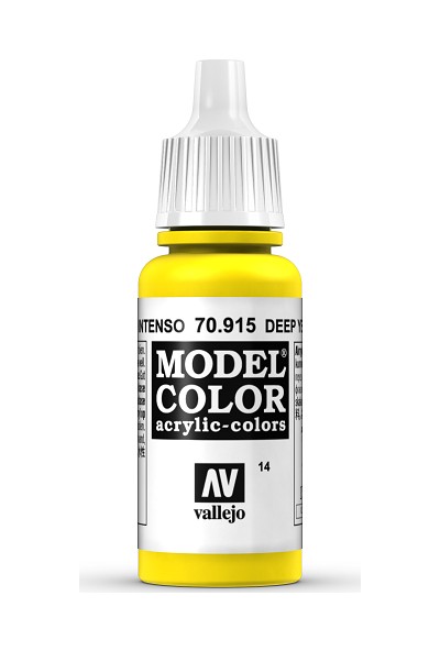 Vallejo Modelcolor 17Ml 014-915 Deep Yellow Vallejo Modelcolor 17Ml 014-915 Deep Yellow