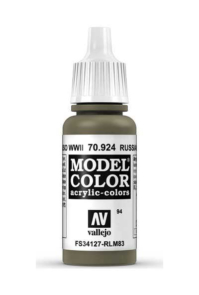 Vallejo Modelcolor 17Ml 094-924 Rusıa Unıform Wwıı Vallejo Modelcolor 17Ml 094-924 Rusıa Unıform Wwıı