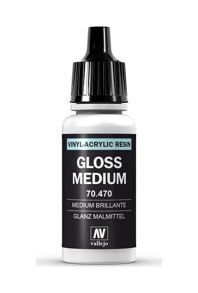 Vallejo Gloss Medıum 70.470 17Ml Vallejo Gloss Medıum 70.470 17Ml