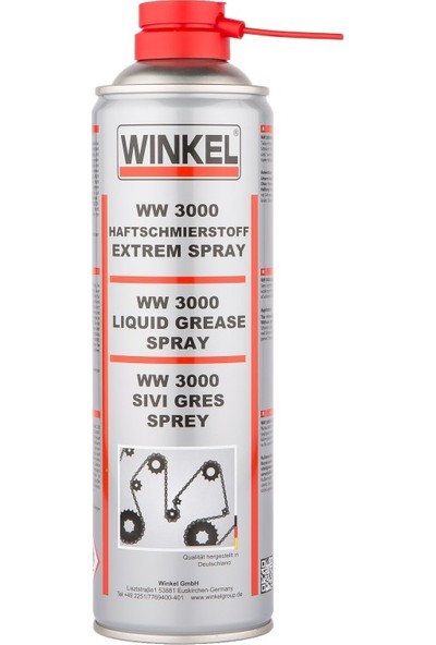 Winkel 160114 WW 3000 Sıvı Gres Spreyi 400 ml.