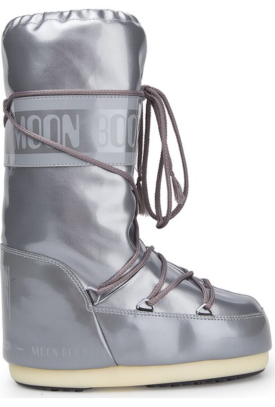 Moon Boot 14021400-004 Vinile Met Silver Kadın Bot Gümüş Moon Boot 14021400-004 Vinile Met Silver Kadın Bot Gümüş