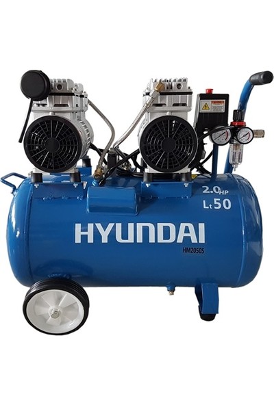 Hyundai Kompresör Sessiz & Yağsız 1500W 50 Lt Hyundai Kompresör Sessiz & Yağsız 1500W 50 Lt