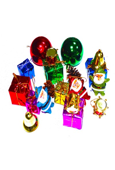 Hediyemania Yılbaşı Çam Ağacı için 19 Parça Cici Süs Lüks Dekor Seti Hediyemania Yılbaşı Çam Ağacı için 19 Parça Cici Süs Lüks Dekor Seti