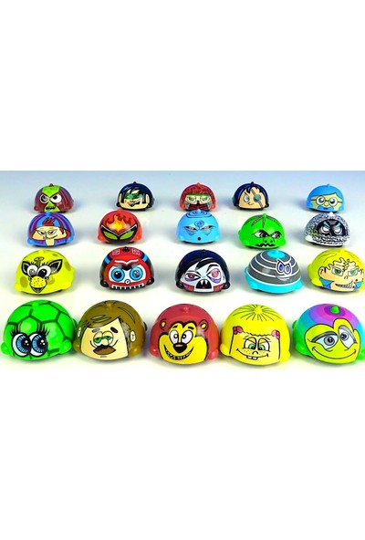 Can Ali Toys Whirly Car Süpriz Paket Topaç Dönen Oyuncak Arabalar 6'lı Paket