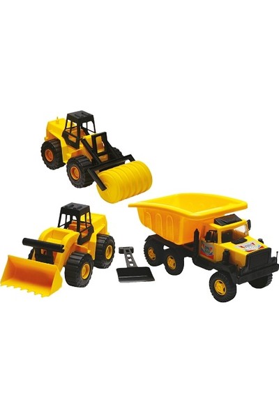 Güçlü Oyuncak Üçlü Yol Set