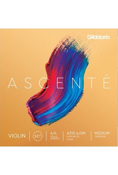 Daddario A310 4 + 4M Keman Tel Set + Reçine