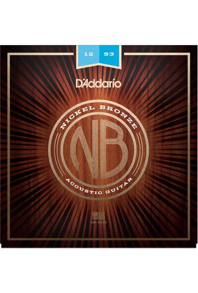 Daddario Nb1253 12-53 Akustik Gitar Teli + 3 Pena
