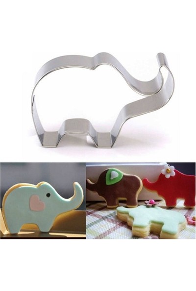 Narkalıp Fil Modeli Kurabiye Kalıbı