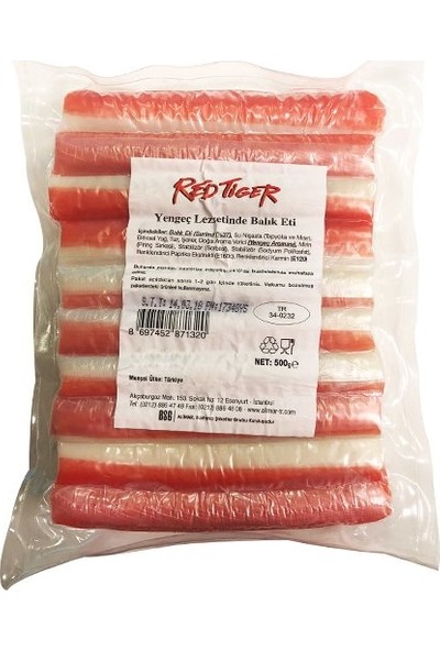 Red Tiger Yengeç Surimi Stick 500 gr