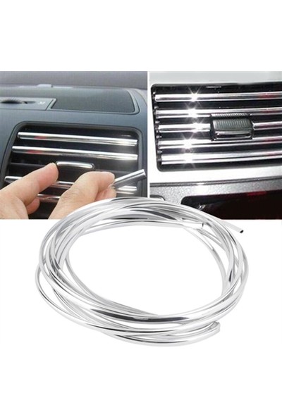 ModaCar Klima Havalandırmasına Takılan Krom Şerit 422208 ModaCar Klima Havalandırmasına Takılan Krom Şerit 422208
