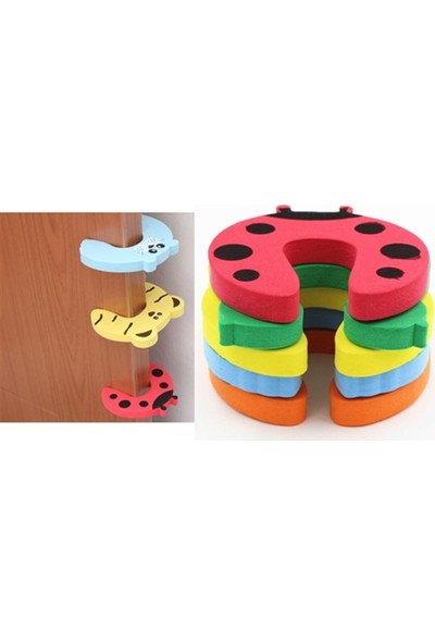 HomeCare Bebek Çocuk Koruyucu Kapı Stoperi 4 lü Set 422375 HomeCare Bebek Çocuk Koruyucu Kapı Stoperi 4 lü Set 422375