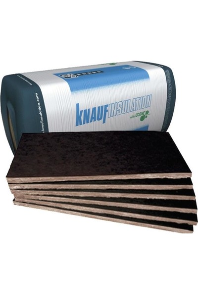 Center Acoustic Knauf Akustik Mineral Yün Taşyünü Isı Ve Ses Yalıtımı 6,48 M2 Paket
