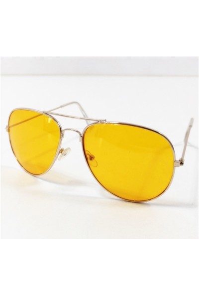 ModaCar Metal Çerçeve Gece Sürüş ve Sis Gözlüğü 422550 ModaCar Metal Çerçeve Gece Sürüş ve Sis Gözlüğü 422550