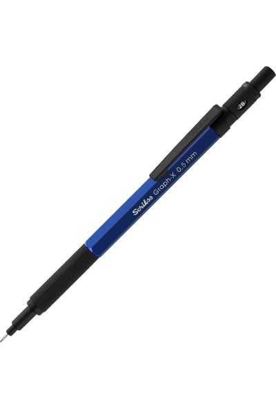 Scrikss Graph-X Metal Versatil Kalem 0.5 Mm Mavi Scrikss Graph-X Metal Versatil Kalem 0.5 Mm Mavi