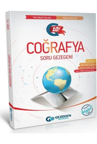 Gezegen Yayıncılık 10.Sınıf Coğrafya Soru Gezegeni Gezegen Yayıncılık 10.Sınıf Coğrafya Soru Gezegeni