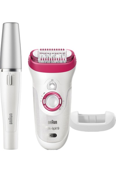 Braun Silk-épil 9 9538 - 3 Ek Parçalı Islak ve Kuru Kablosuz Epilatör / Epilasyon + Yüz Epilatörü Hediyeli Braun Silk-épil 9 9538 - 3 Ek Parçalı Islak ve Kuru Kablosuz Epilatör / Epilasyon + Yüz Epilatörü Hediyeli