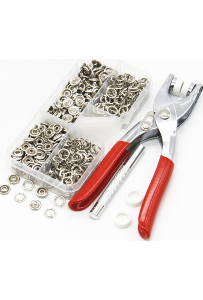 İşkur Makine Metal 9.5 MM Çıt Çıt ve El Pensesi Çıt Çıt Çakım Takma Seti İşkur Makine Metal 9.5 MM Çıt Çıt ve El Pensesi Çıt Çıt Çakım Takma Seti