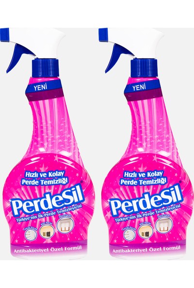 PerdeSil 2 li Eko Paket Perde Temizleyicisi 500 ml