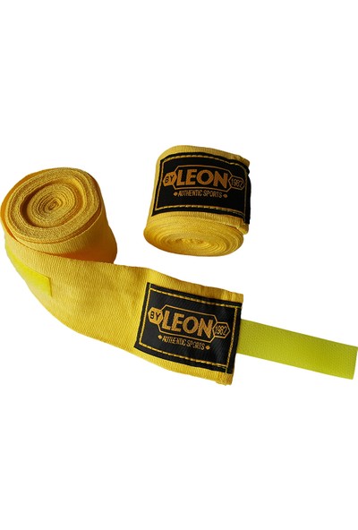 Leon 3,5 Metre Elastik Muay Thai Kickboks ve Boks Bandajı 135 inch BYL2001 Leon 3,5 Metre Elastik Muay Thai Kickboks ve Boks Bandajı 135 inch BYL2001