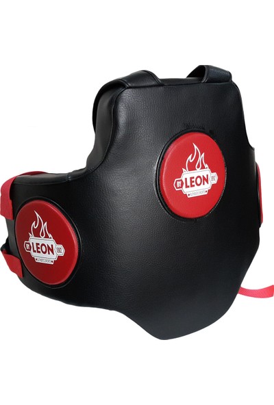Leon Kick Boks ve Muay Thai Gövde Koruyucu Body Protector Kırmızı BYL6202
