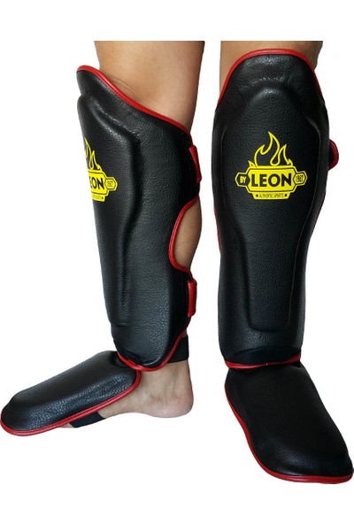 Leon Solid Kick Boks ve Muay Thai Ayak ve Kaval Koruyucu BYL6100