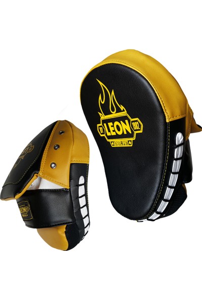 Leon Pro Boks KickBoks ve MMA El Lapası BYL5008 Siyah Sarı Leon Pro Boks KickBoks ve MMA El Lapası BYL5008 Siyah Sarı