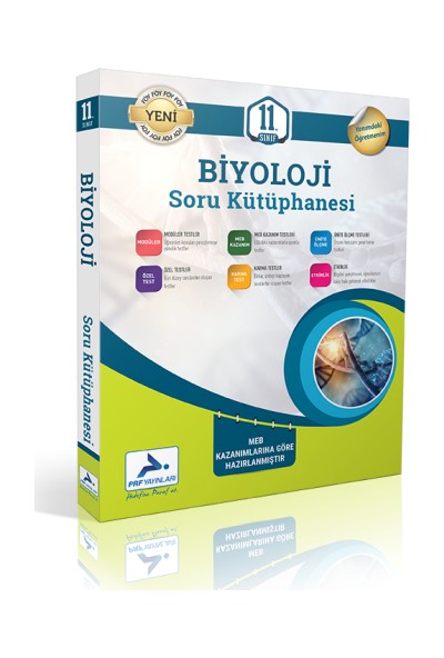 Paraf Yayınları 11.Sınıf Biyoloji Soru Kütüphanesi