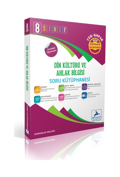 Paraf Yayınları 8.Sınıf Din Kültürü Ve Ahlak Bilgisi Soru Kütüphanesi