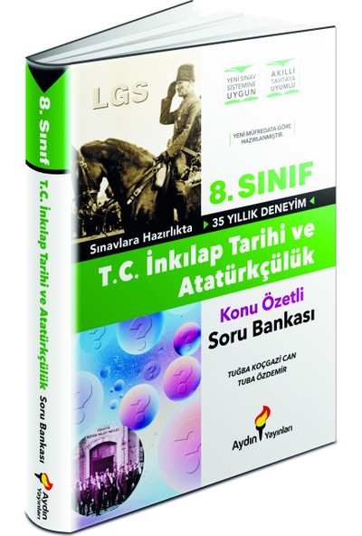 Aydın Yayınları 8.Sınıf İnkılap Tarihi Ve Atatürkçülük Soru Bankası Aydın Yayınları 8.Sınıf İnkılap Tarihi Ve Atatürkçülük Soru Bankası