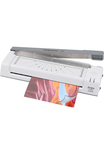Olympia A350 Combo A3 Laminasyon Makinesi + 15 PVC FİLMİ Olympia A350 Combo A3 Laminasyon Makinesi + 15 PVC FİLMİ