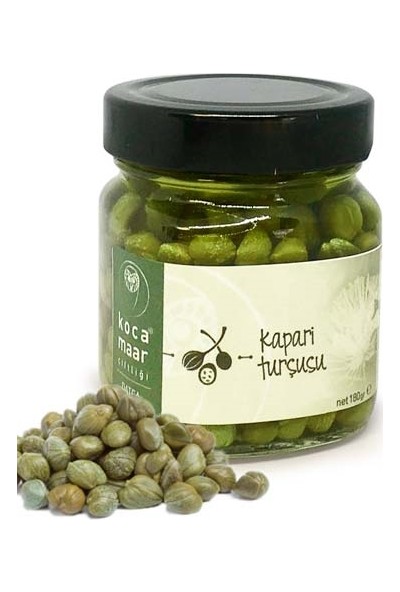 Kocamaar Çiftliği Kapari Turşusu 180 gr Kocamaar Çiftliği Kapari Turşusu 180 gr