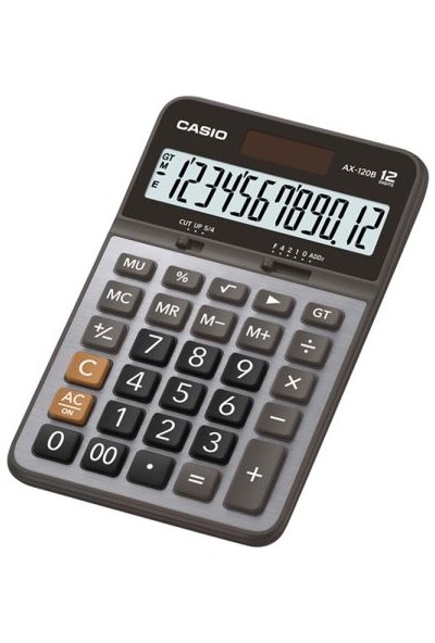 Casio Ax-120B 12 Hane Masaüstü Hesap Makinesi